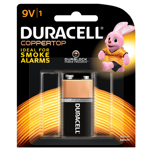 DURACELL 9V CELL - 1 PACK-Forbes Batteries Toowoomba