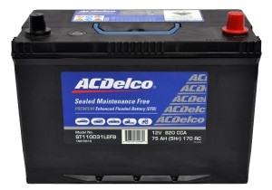 ACDELCO STOP/START ST110D31LEFB, 820CCA Battery-Forbes Batteries Toowoomba