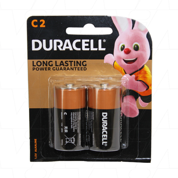 DURACELL C CELL - 2 PACK-Forbes Batteries Toowoomba