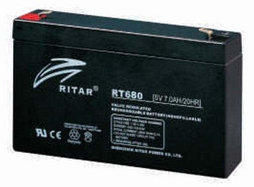 Ritar 6v 8Ah Vrla - Forbes Batteries and Electronics Toowoomba