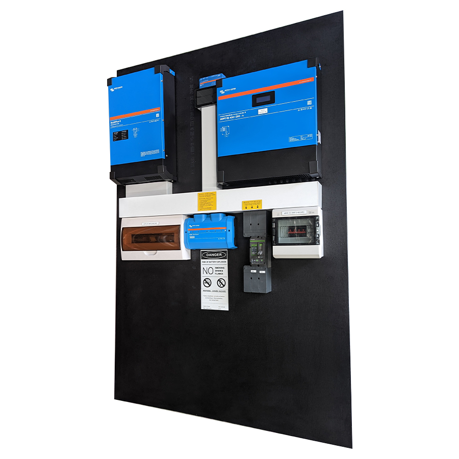 Resi Series' Prewired Offgrid Solar Board - Forbes Batteries and ...