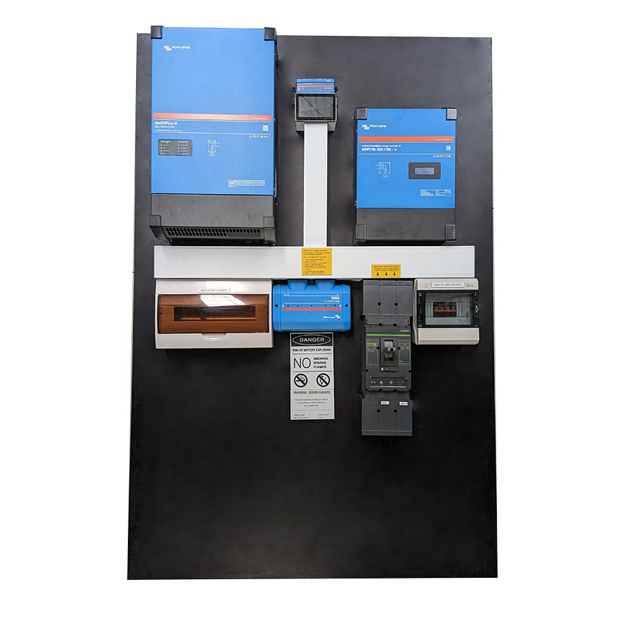 Resi Series' Prewired Offgrid Solar Board - Forbes Batteries and ...