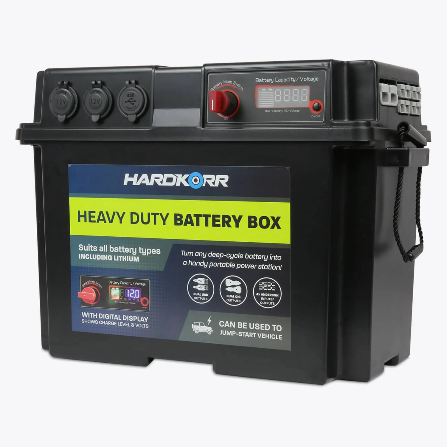 HARDKORR BOX WITH REDARC BCDC1240D - Forbes Batteries and Electronics ...