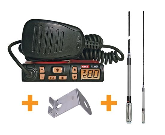 5 Watt 80 Channel UHF Super Compact Rad-Forbes Batteries Toowoomba
