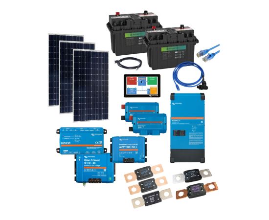VIP Discounts :: 555W Caravan Bundle with 200AH Integrated Canbus ...