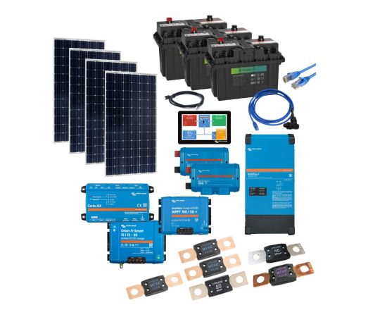 VIP Discounts :: 740W Caravan Bundle with 300AH Integrated Canbus ...